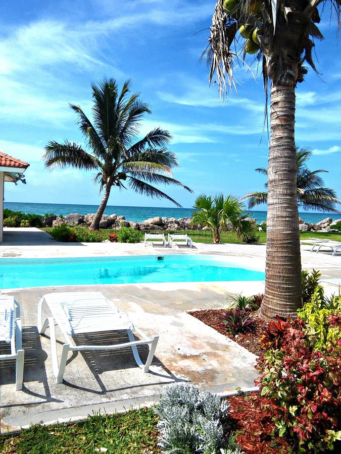 Resort Life stock image. Image of blue, bahama, destination - 96694047