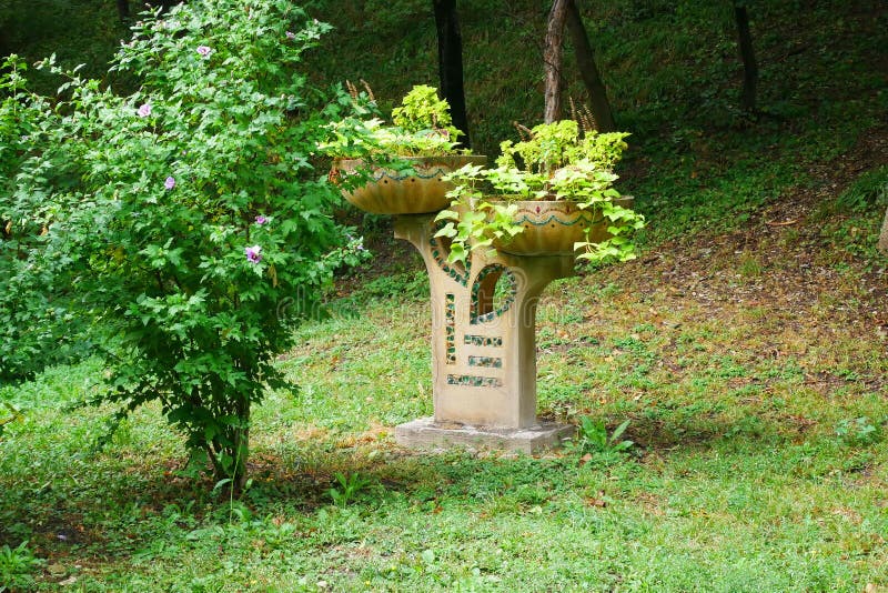 A Resort Park in the City of Essentuki.the City of Essentuki in the ...