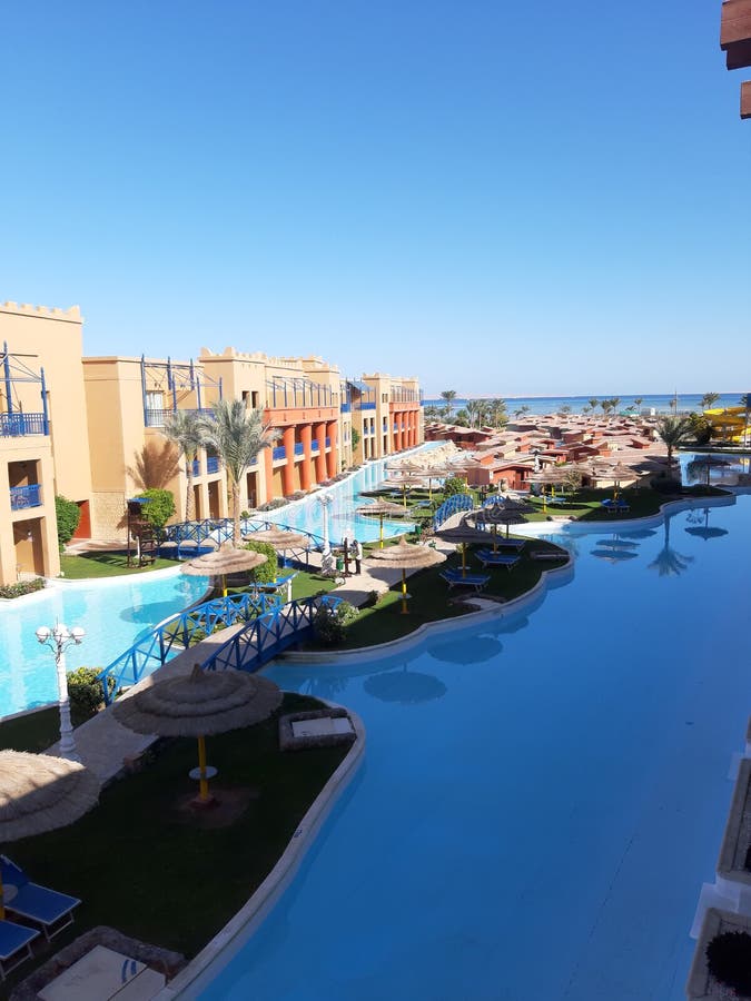 Resort at Red Sea stock photo. Image of travellers, sunny - 170571826