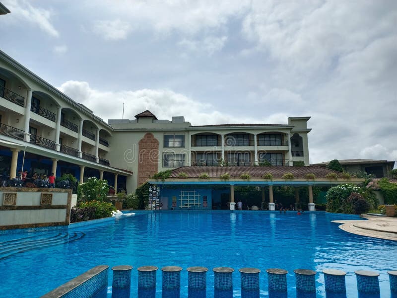 Resort rio goa stock image. Image of swimming, pool - 267466367