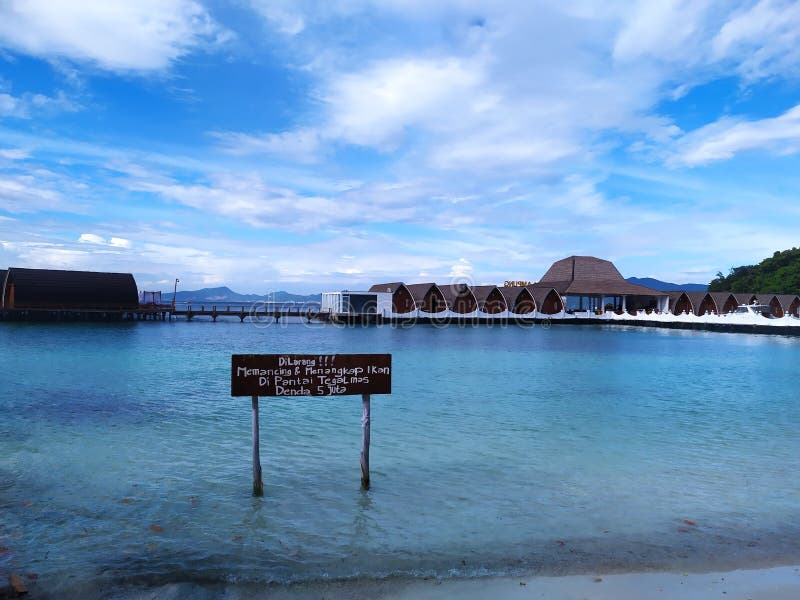 Resort in a Sumatera Island Tegal Mas Editorial Photo - Image of island ...