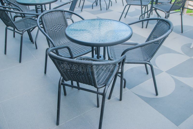 Resort Table, Restaurant Table, Resort and Restaurant Table Editorial ...