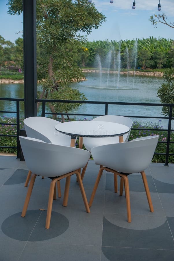 Resort Table, Restaurant Table, Resort and Restaurant Table Editorial ...