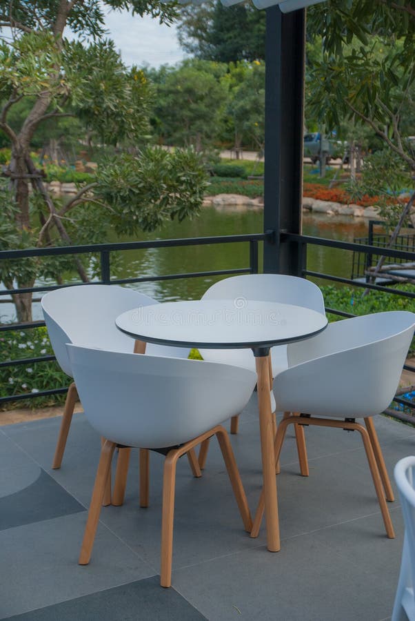 Resort Table, Restaurant Table, Resort and Restaurant Table Editorial ...