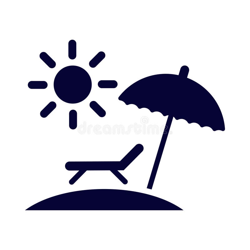 Beach Umbrellas Logo Stock Illustrations 117 Beach Umbrellas Logo