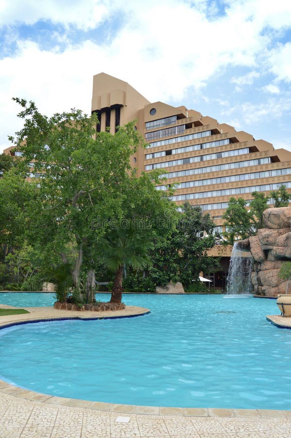 Resort Vacation stock photo. Image of waterfall, holiday - 52851016