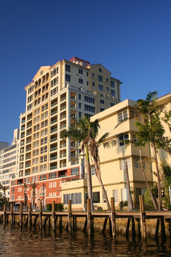 Resort on water stock image. Image of florida, sleek, architecture - 773719