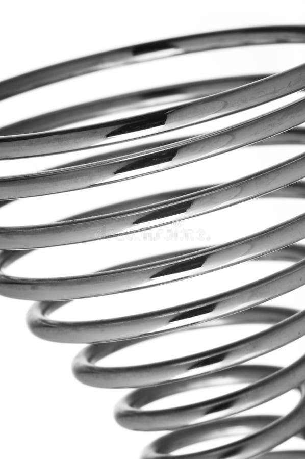 Resorte del metal foto de archivo. Imagen de metal, industria - 18227926