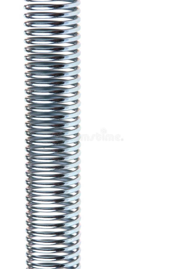 Resorte espiral imagen de archivo. Imagen de claro, rebote - 14806373