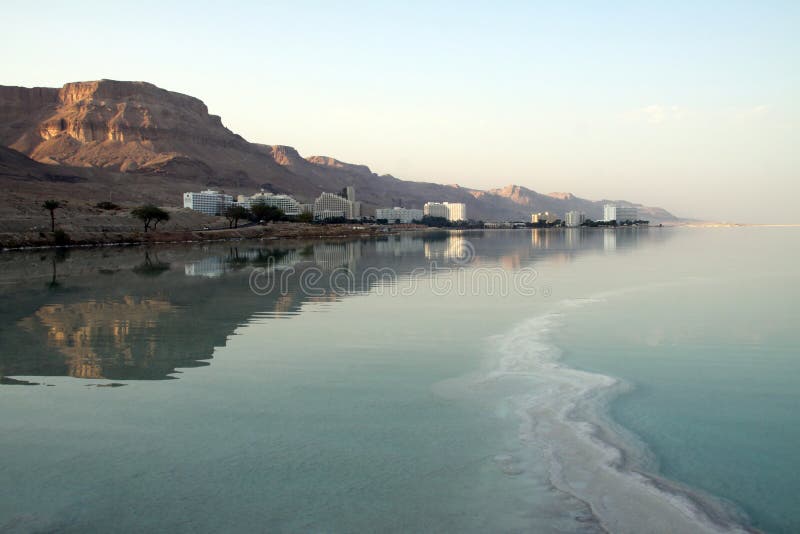 Resorts of the Dead Sea stock image. Image of israel - 17086243