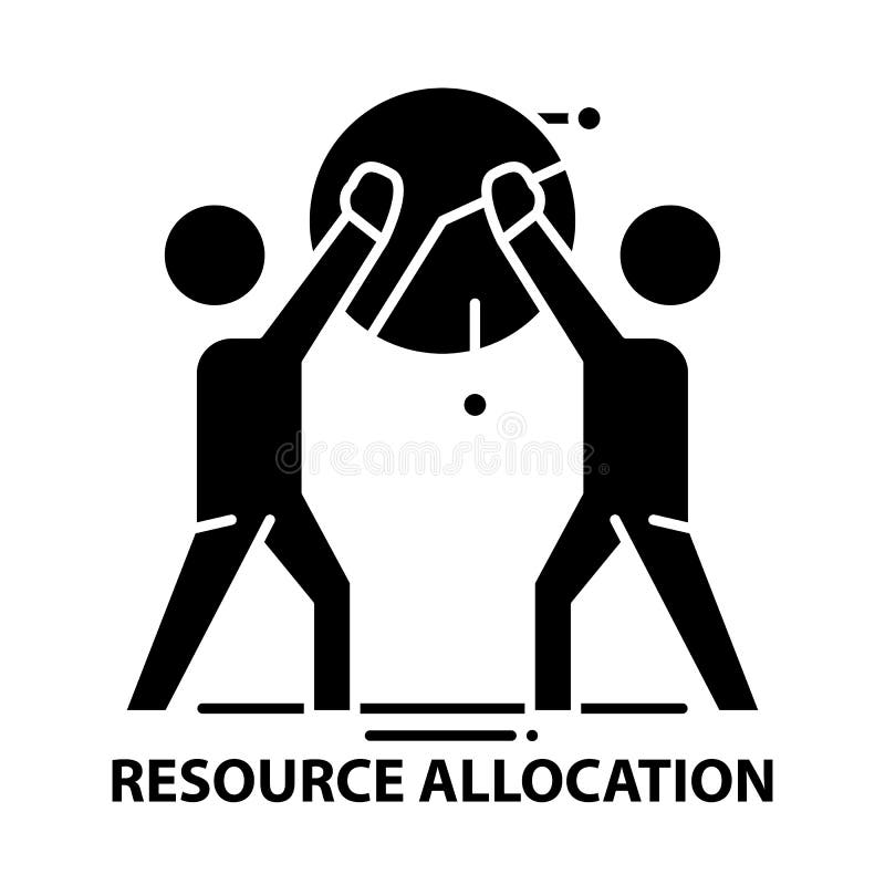 Allocation Icon In Trendy Design Style. Allocation Icon Isolated On ...