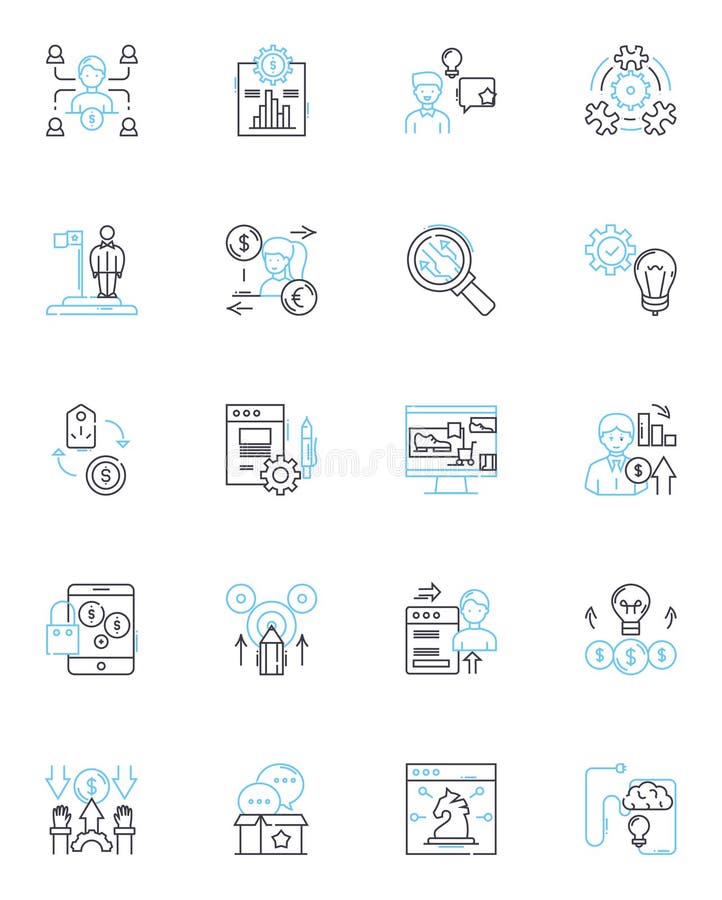 Resource Allocation Linear Icons Set. Prioritization, Optimization ... Resource Allocation Linear Icons Set. Prioritization, Optimization ...