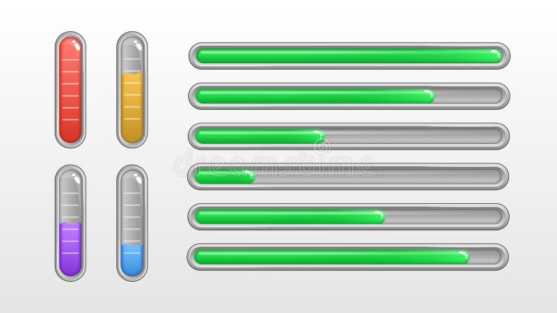 Score Bar Ui Stock Illustrations – 258 Score Bar Ui Stock Illustrations ...