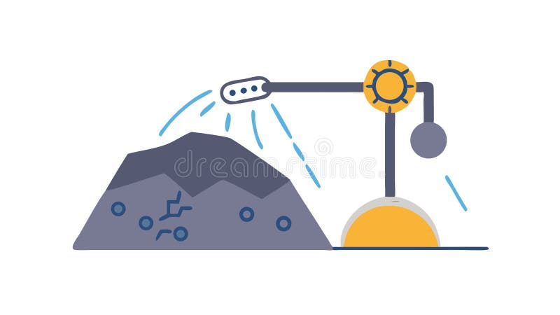 Resource Extraction Site, Heavy Industry, Mining Operations, Raw ...