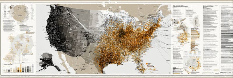 Resource Hotline Map Essential Community Support Info with a Neutral Color Scheme for Clarity ...