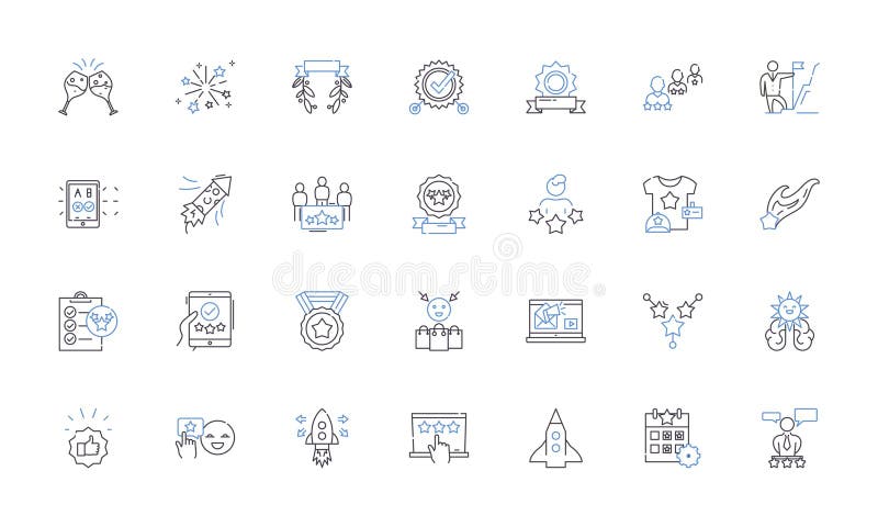 Resourceful Masters Line Icons Collection. Innovative, Adaptable ... Resourceful Masters Line Icons Collection. Innovative, Adaptable ...