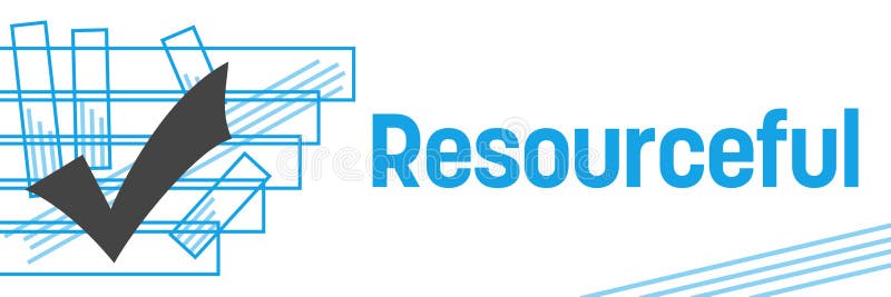 Resourceful Blue Strokes Symbol Horizontal Stock Illustration ...