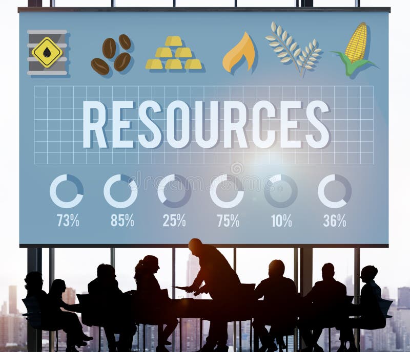Resources Career Environment Hiring People Concept Stock Image - Image ...