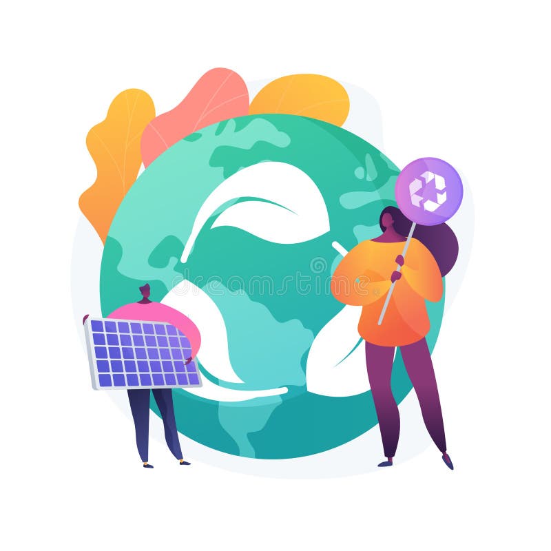 Resources Protection Abstract Concept Vector Illustration Stock Vector ...