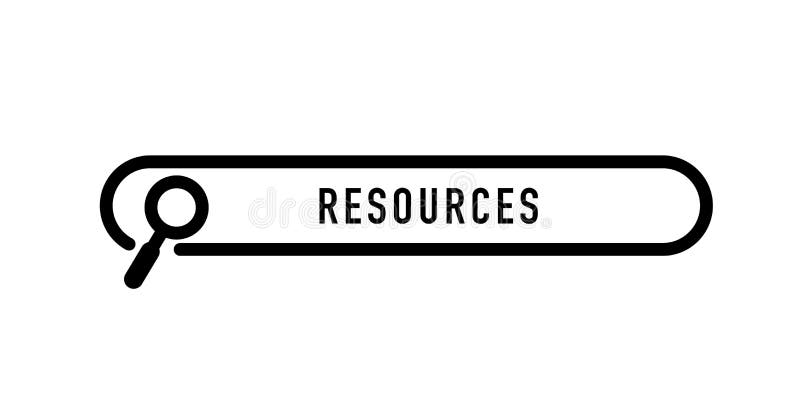 Resources written. Vector stock vector. Illustration of design - 214968679