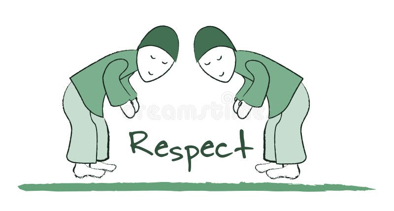Respect stock illustration. Illustration of background - 21749504