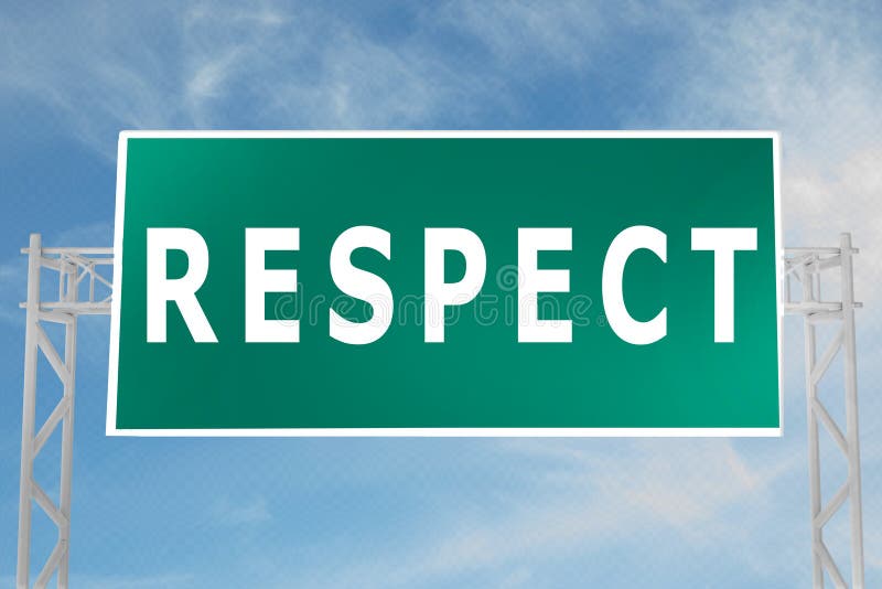 RESPECT - Appreciation Concept Stock Illustration - Illustration of ...