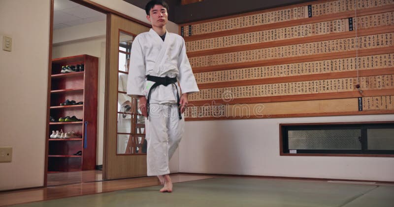 Respect, Asian Man or Bow in Dojo for Karate for Honor, Kung Fu ... Respect, Asian Man or Bow in Dojo for Karate for Honor, Kung Fu ...