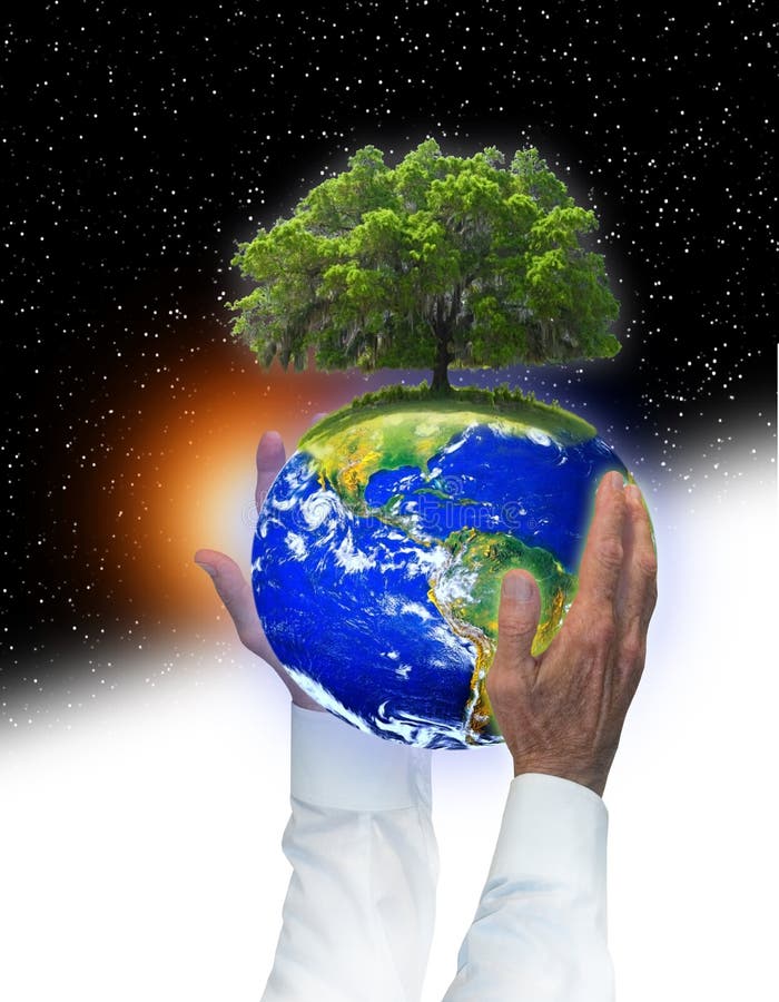 Respect earth stock illustration. Illustration of outstretched - 4808484