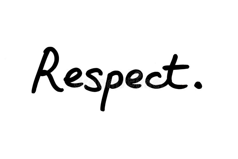 Respect Handwritten Word Text with Rainbow Colors and Vibrant Swoosh ...