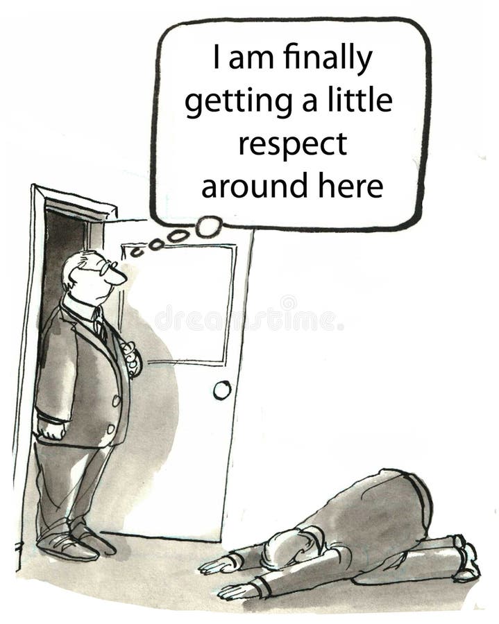 Cartoon Respect Stock Illustrations – 12,482 Cartoon Respect Stock ...