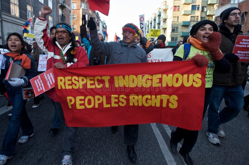 Respect Indigenous People S Rights Editorial Photography - Image of ...