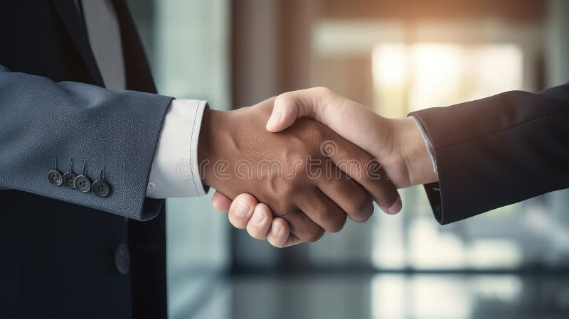 Respect office handshake stock illustration. Illustration of business ...