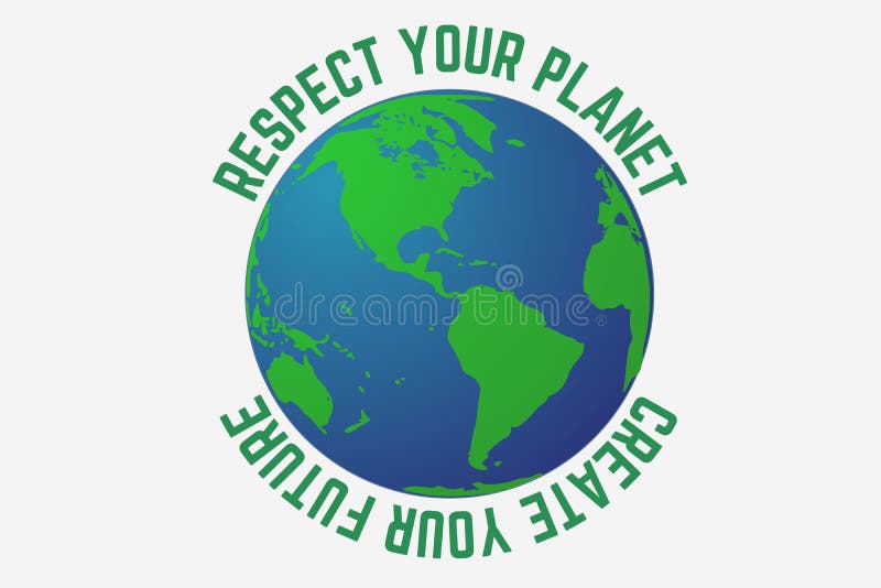 Eco-car for the Respect of the Planet Stock Illustration - Illustration ...