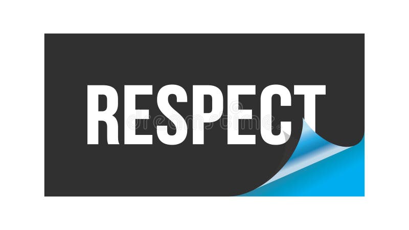 Respect Blue Marker stock image. Image of admiration - 93173613