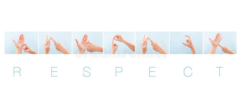 Help Word in British Sign Language Stock Image - Image of sign, deaf ...