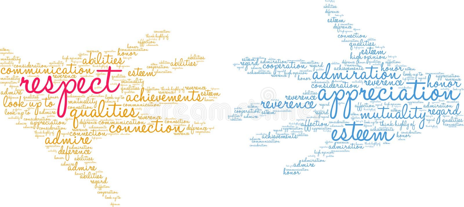 Respect Word Cloud stock vector. Illustration of look - 158980556