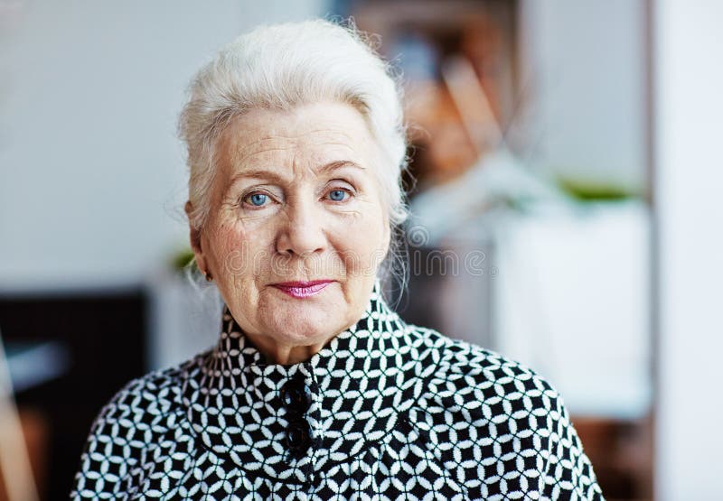 Respectable age stock image. Image of pensioner, beauty - 71566657