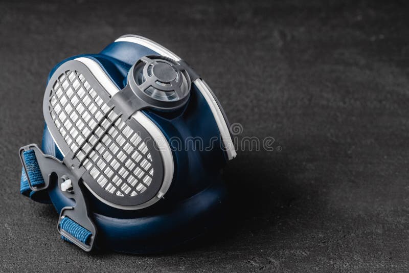 Respirator Half Mask for Multi-purpose Use Close Up Stock Photo - Image ...