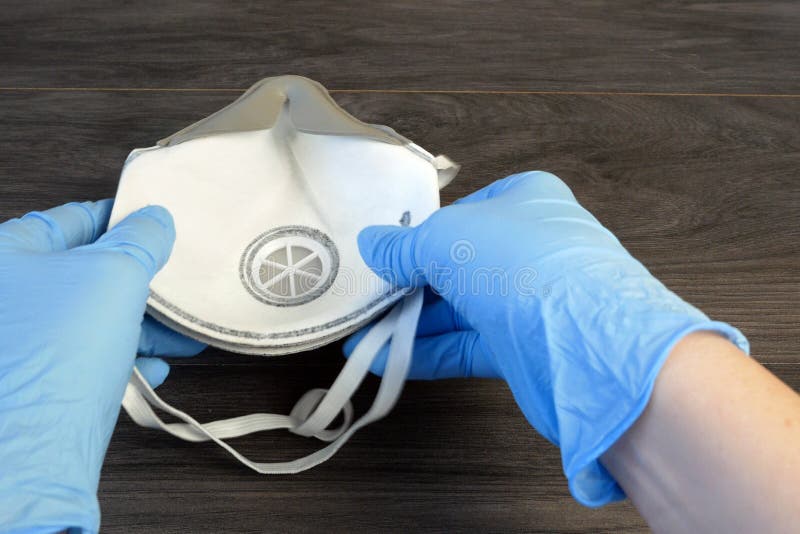 Respirator with High Protection Level. Protection Against Coronavirus ...