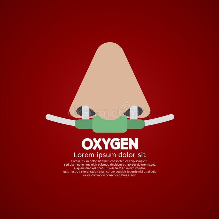 Respiratory Oxygen Nasal Catheter Vector Stock Illustrations – 2 ...
