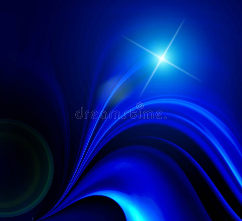 Resplandor azul stock de ilustración. Ilustración de fondos - 5835455