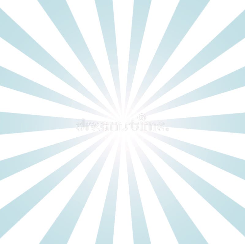 Resplandor Solar Azul Y Blanco Stock de ilustración - Ilustración de ...