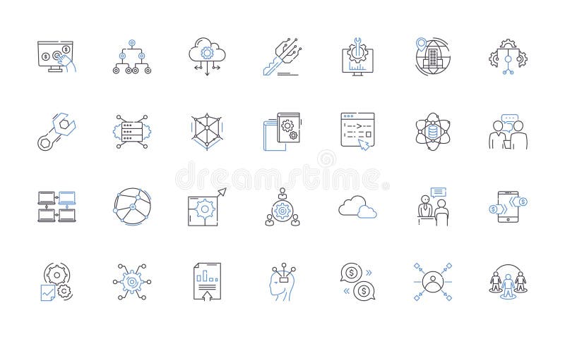 Response Line Icons Collection. Feedback, Reaction, Behavior, Answer ...