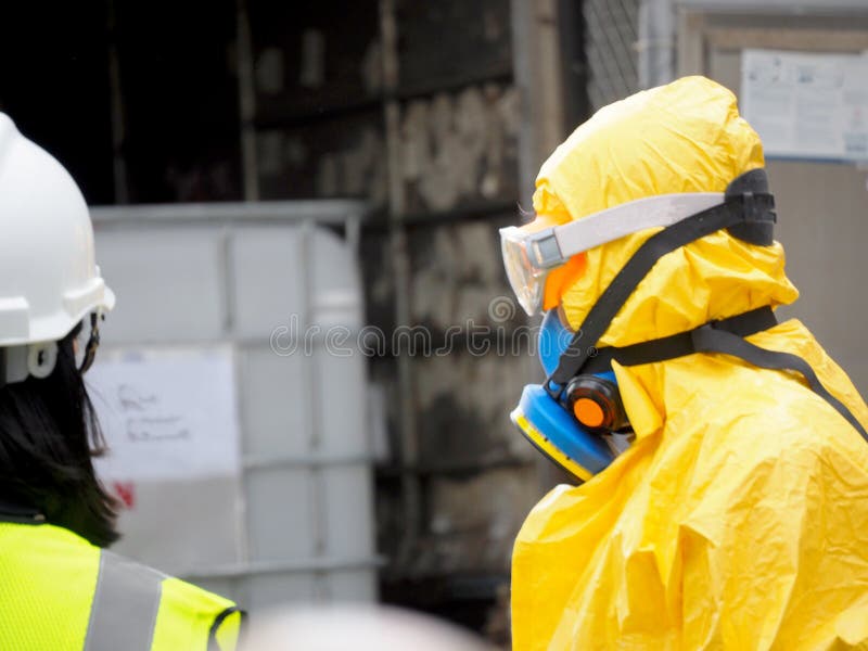 Response Teams Will Conduct Disaster Preparedness Drills Stock Image ...