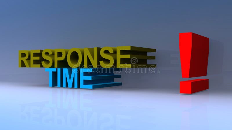 Time to respond on paper stock image. Image of faster - 206212033
