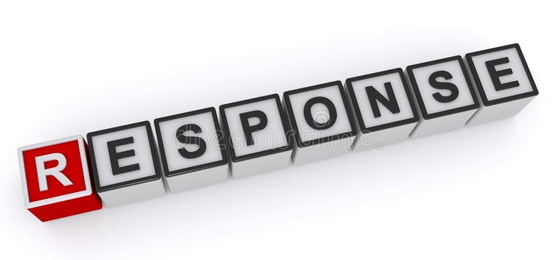 Response word cloud stock vector. Illustration of evaluation - 185078020