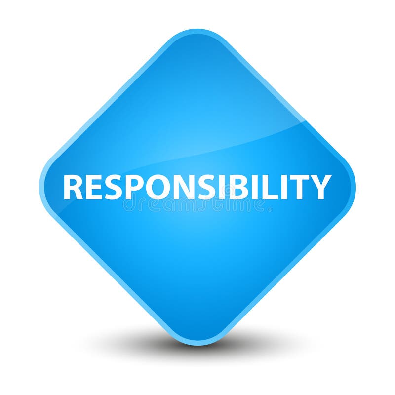 Responsibility Elegant Pink Diamond Button Stock Illustration ...