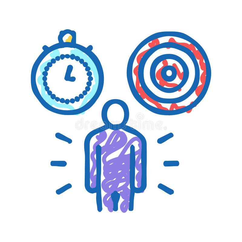 Responsibility Soft Skill Icon Doodle Illustration Stock Illustration ...