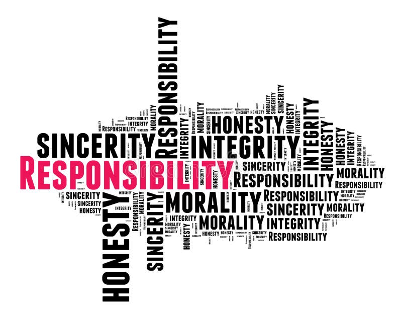 Responsibility Word Stock Illustrations – 9,382 Responsibility Word ...