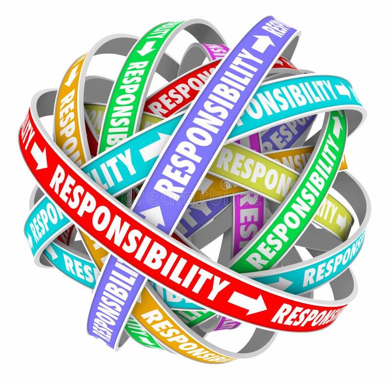 Responsibility Word Delegating Passing Off Jobs Tasks Duties To Stock ... Responsibility Word Delegating Passing Off Jobs Tasks Duties To Stock ...